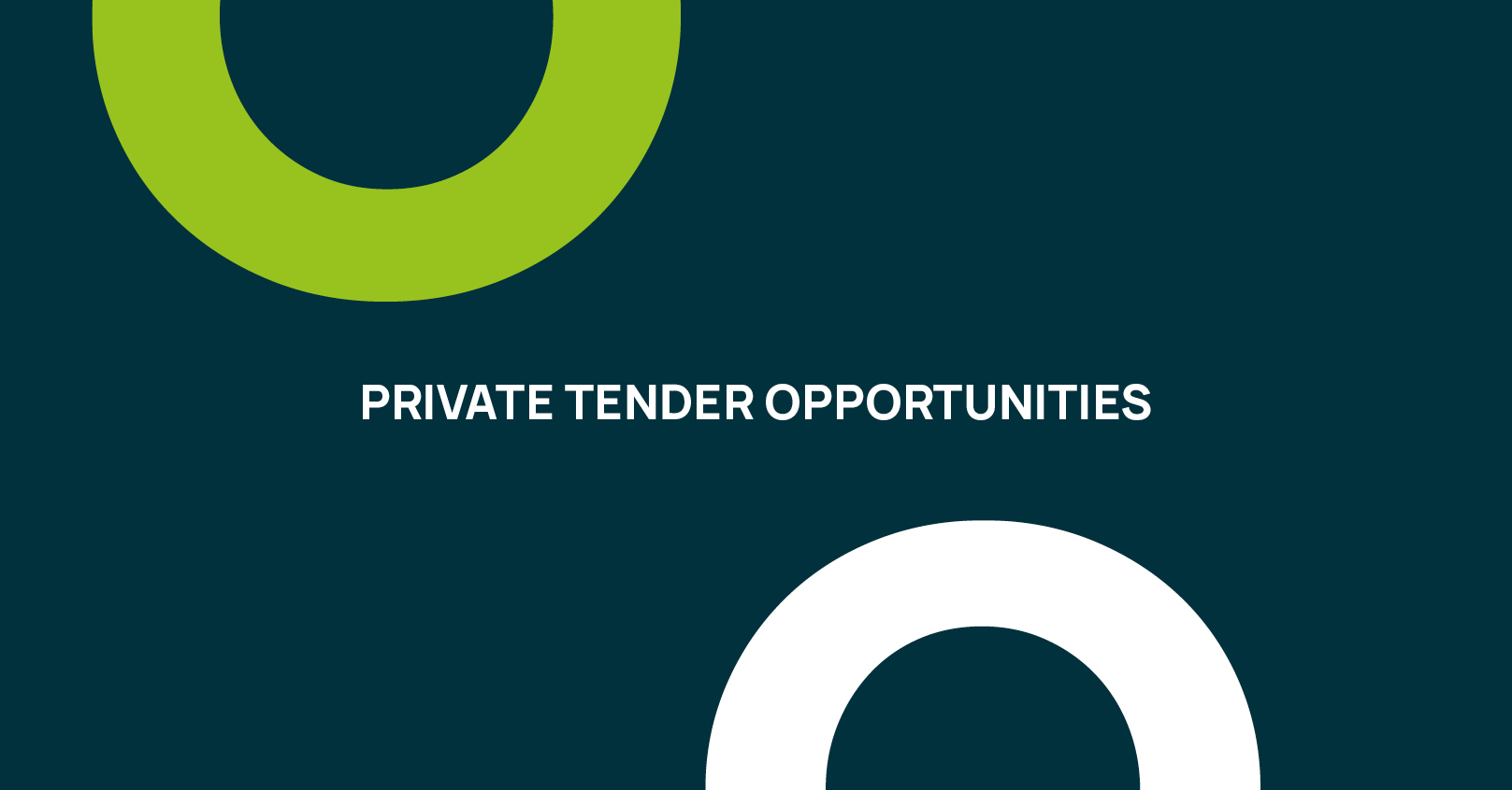 Private Tender Opportunities - Intertrading At Its Finest!
