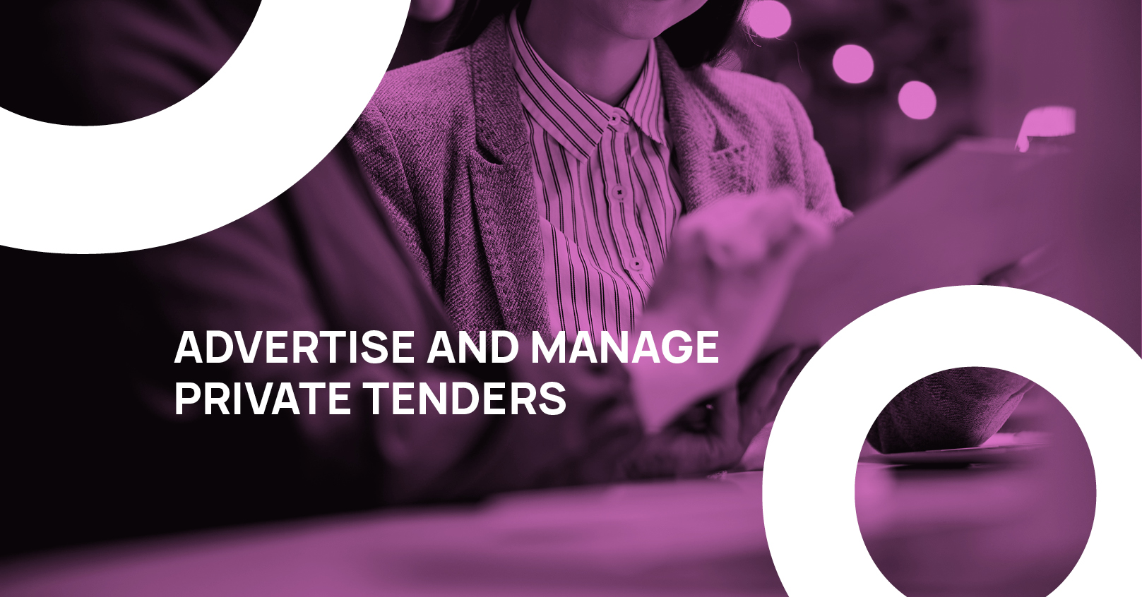 Advertise and Manage Private Tenders - Hudson Outsourcing