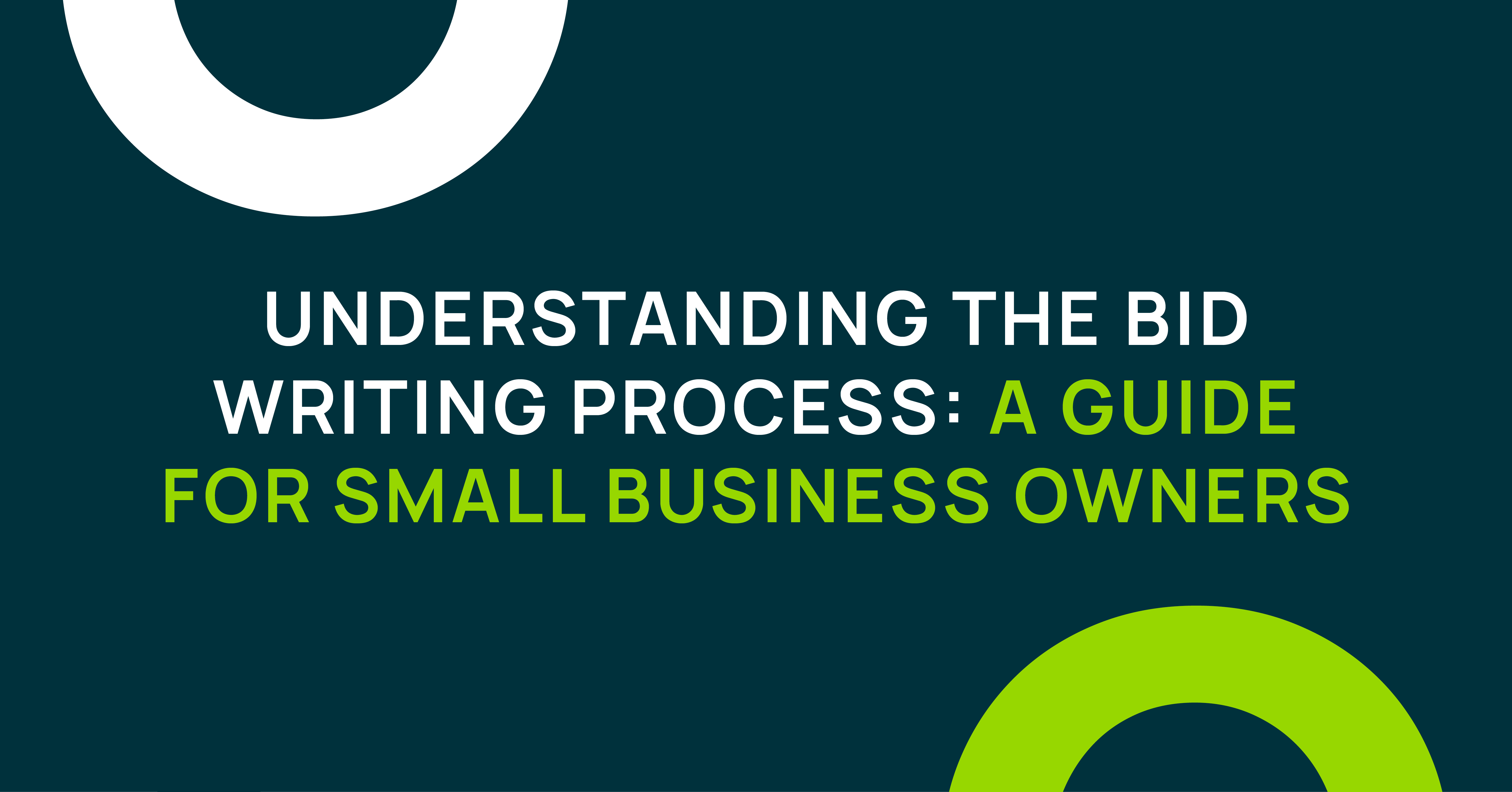 Bid Writing Services For Small Businesses: Guide On How To Do It